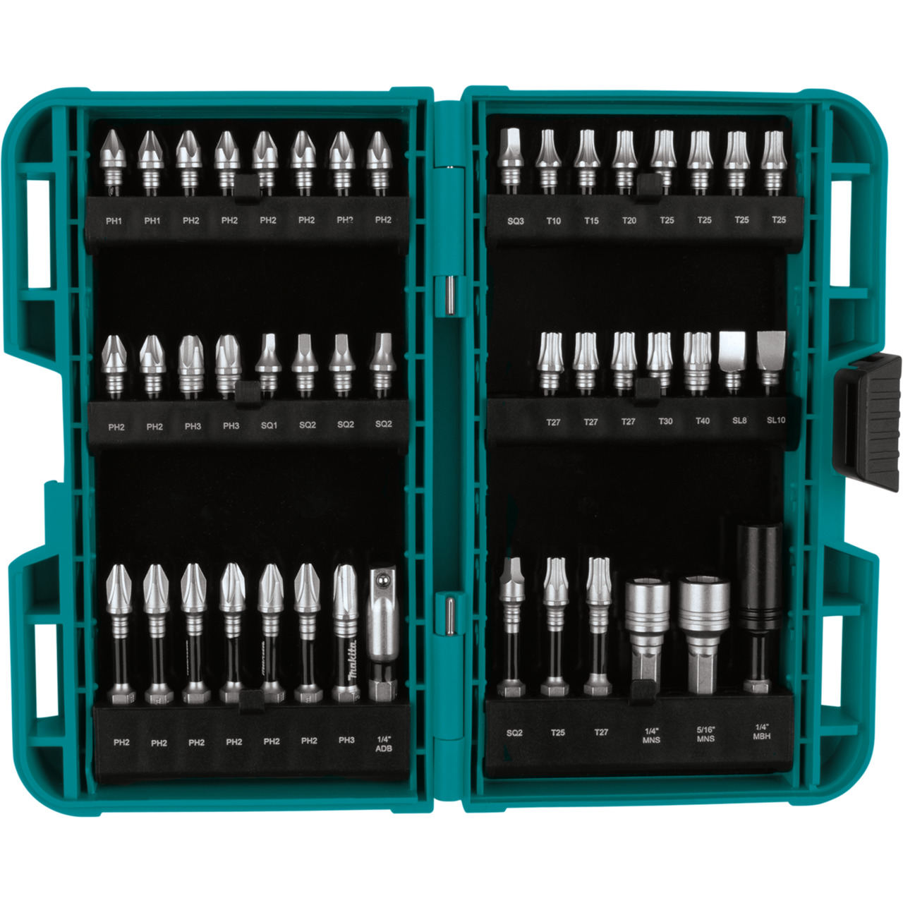White Cap | Makita Impact XPS 45 Piece Impact Bit Set