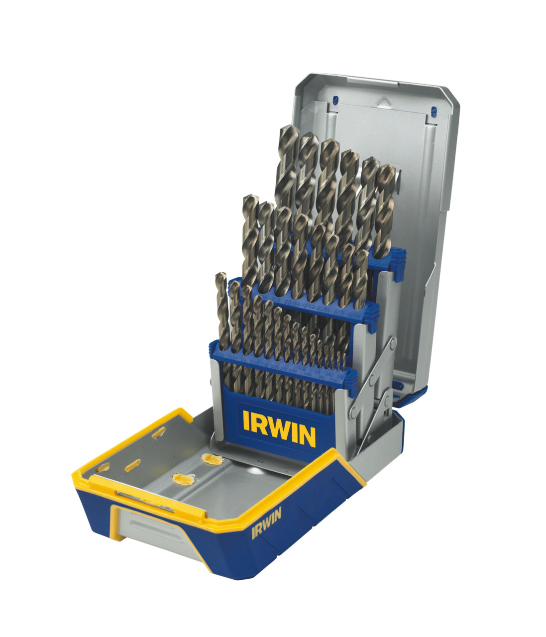 White Cap | Irwin 29 Piece Cobalt Jobber Len Drill Bit Index Set