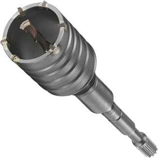 White Cap | 4" 2 Pc Hammer Core Bit Bosch