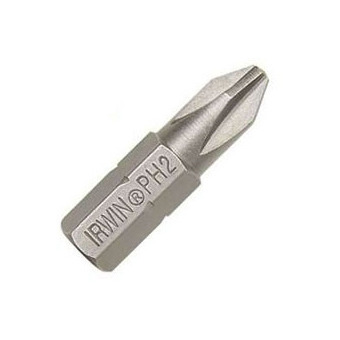 White Cap | BLACK AND DECKER Irwin #2 1" Phillips Drywall Insert Bit