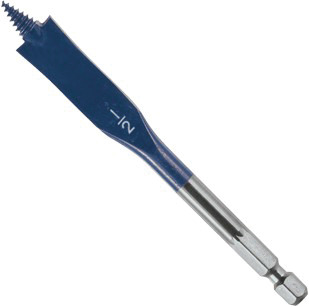 White Cap | Bosch Daredevil 1/2" Stubby Spade Bit