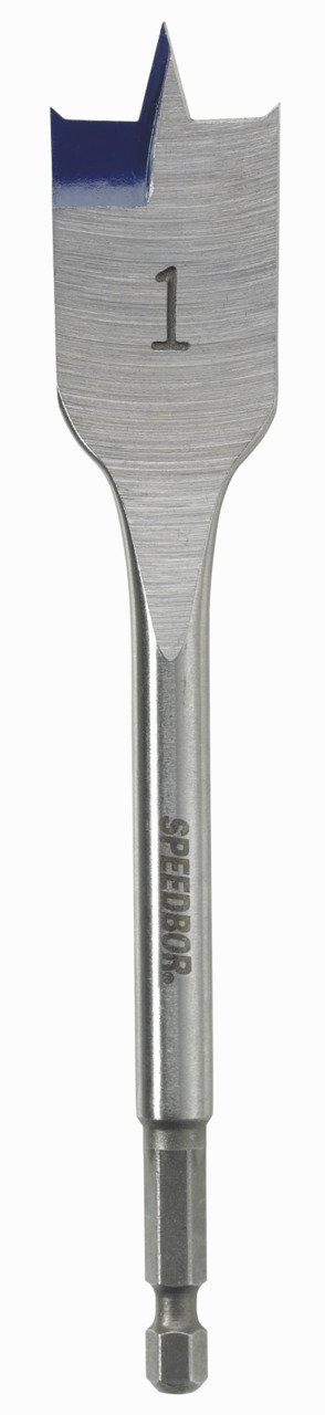 White Cap | Irwin 1/4In x 6In Flat Bit