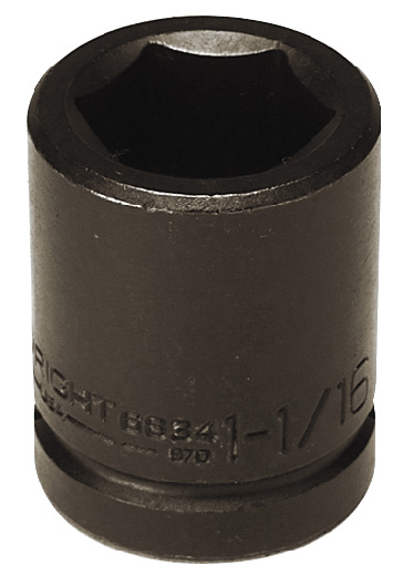 White Cap | 1 1/16" 3/4Dr 6Pt Impact Socket Wright