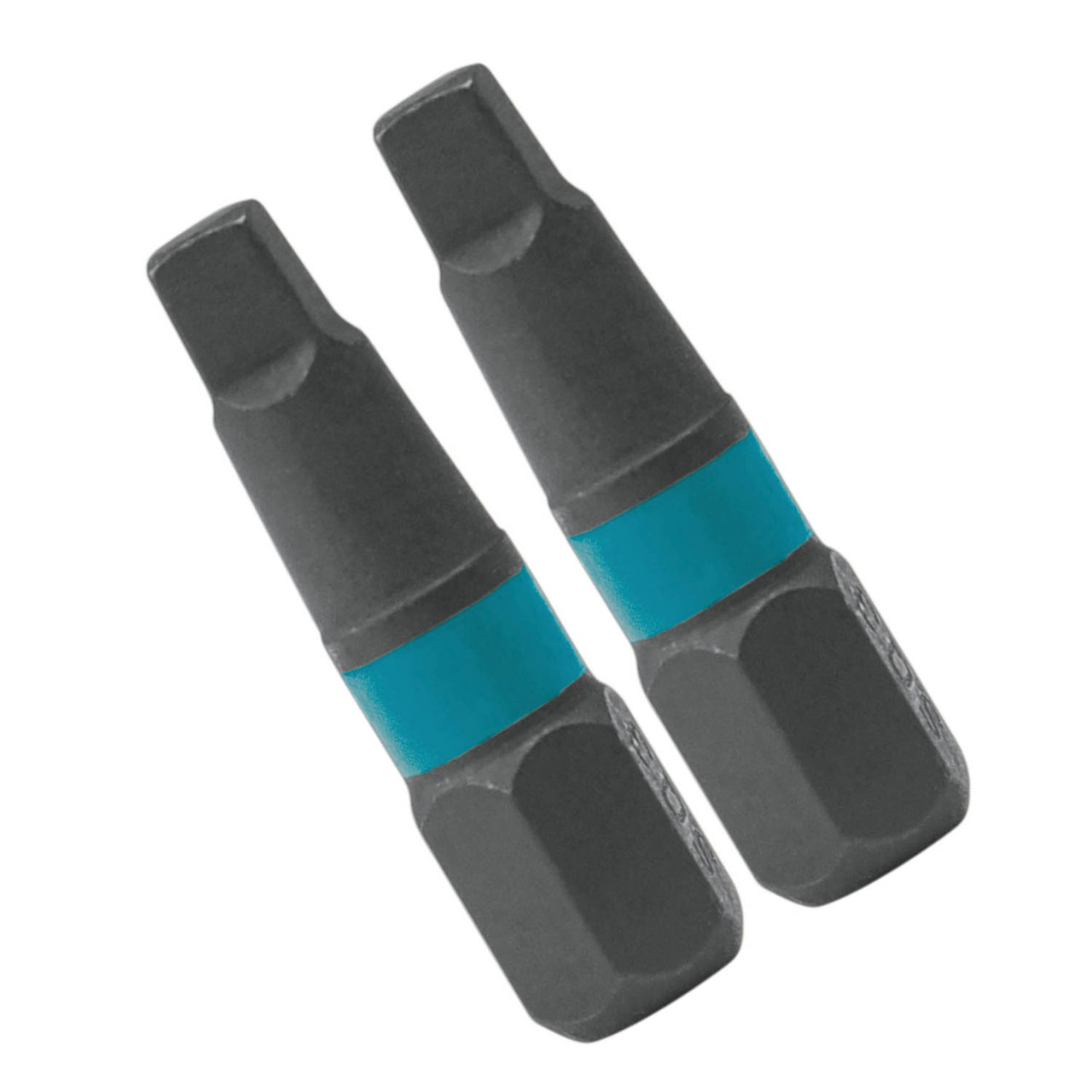 White Cap | 1" Impactx 3 Square Recess Insert Bit, 2/Pk Makita