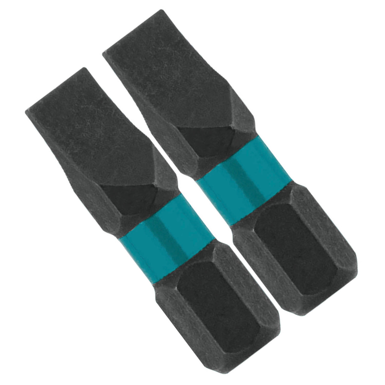 White Cap | 1" Impactx 8 Slotted Insert Bit, 2/Pk Makita