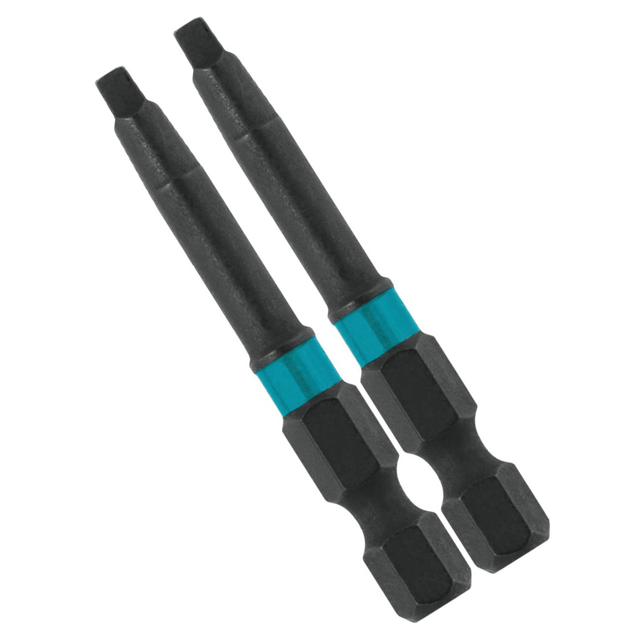 White Cap | 2" Impactx 2 Square Recess Power Bit, 2/Pk Makita