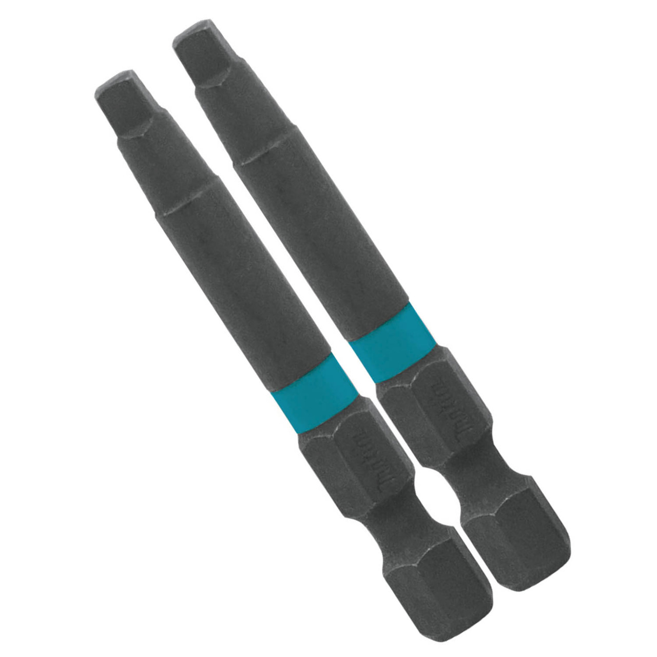 White Cap | 2" Impactx 3 Square Recess Power Bit, 2/Pk Makita