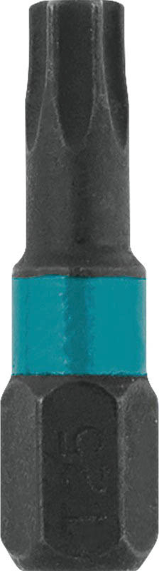 White Cap | 1" Impactx T25 Torx Insert Bit, 25/Pk Makita