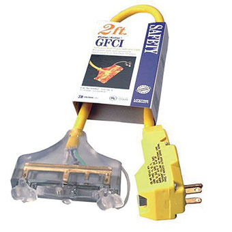 White Cap | Southwire 3 Way GFCI Ground Fault Circuit Interrupt