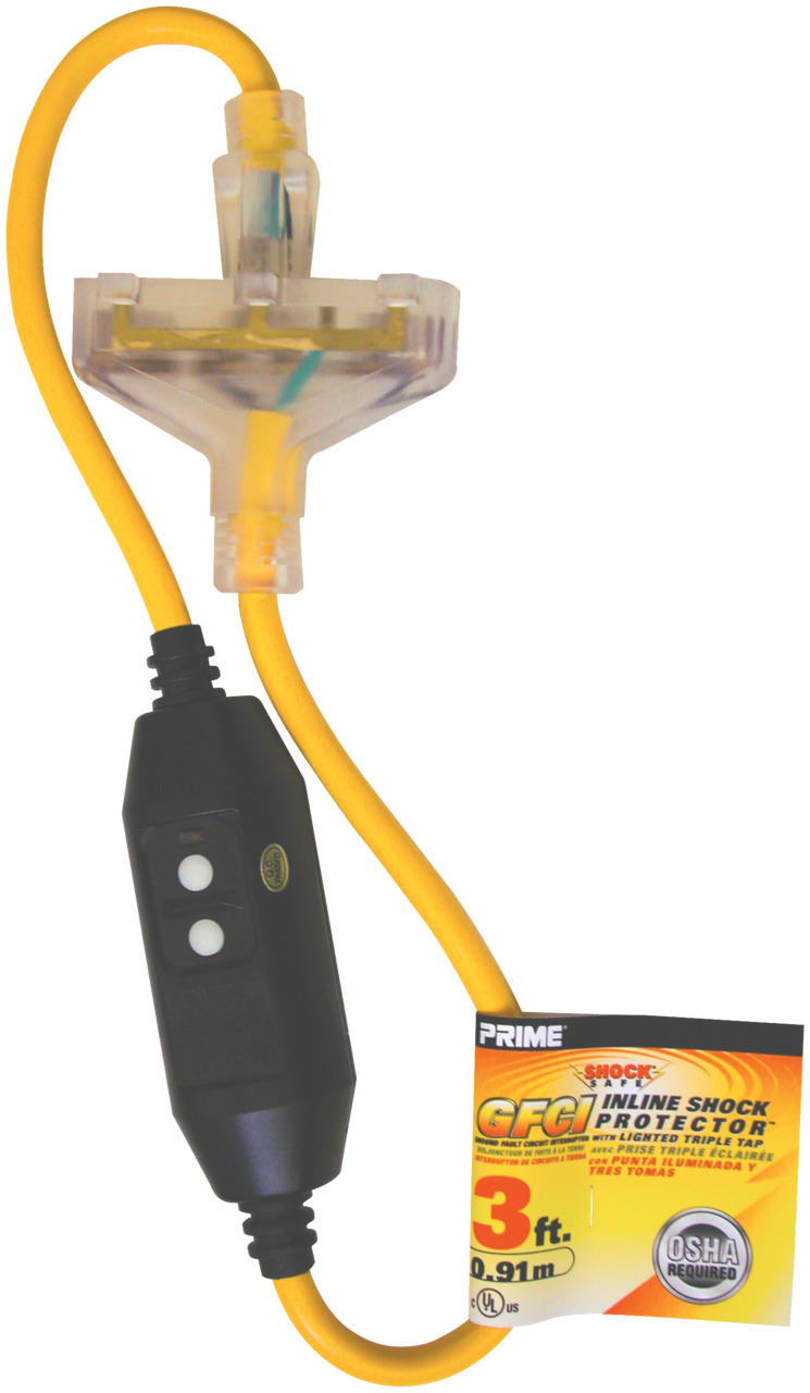 White Cap | Prime Wire 3 Way GFCI Ground Fault Circuit Interrupt