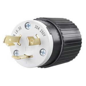 White Cap | CEP 30A 250V T/L Male Plug