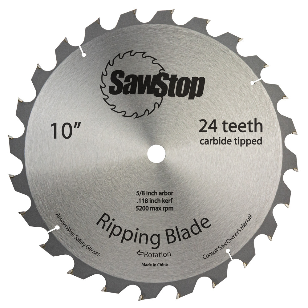 White Cap | Sawstop 24-Tooth Ripping Table Saw Blade