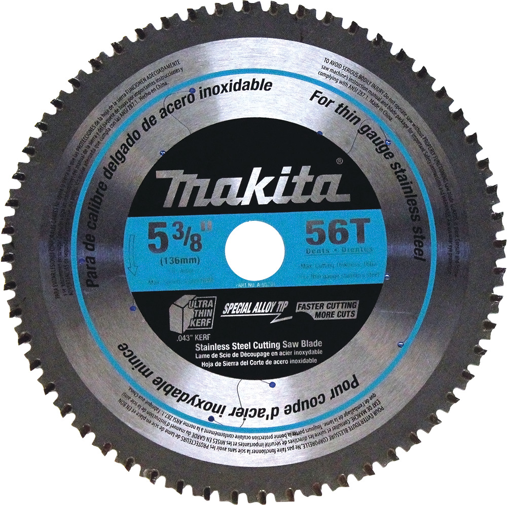 White Cap | Makita 5-3/8" 50T Carbide Thin Metal Blade