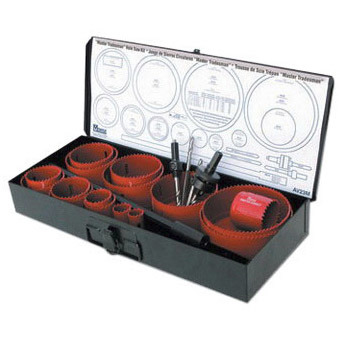 White Cap | BRIGADE 8 Piece Plumbers Hole Saw Kit