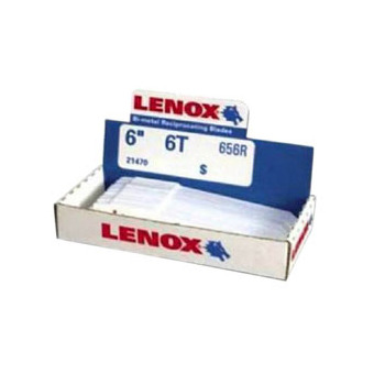 White Cap | Lenox 50Pk 9" 6Tpi Reciprocating Blade