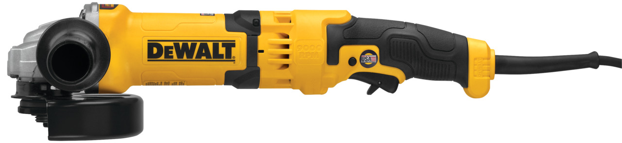 White Cap | DEWALT 4-1/2"-6" High Performance Trigger Switch Grinder