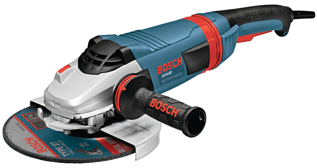 White Cap | Bosch 7" High Performance Angle Grinder