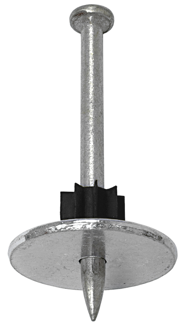 White Cap | Simpson Strong-Tie 1-1/2" Drive Pin With Washer 100/Box