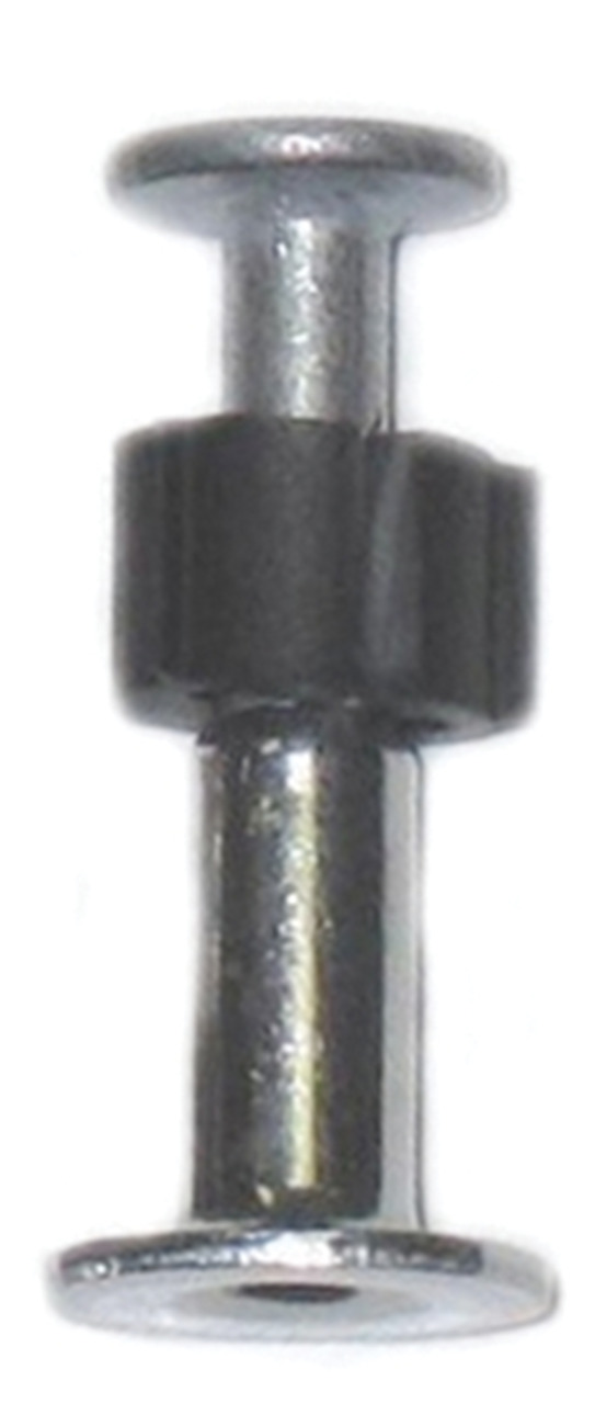 White Cap | 3/4 Plated Pin With Top Hat Itw