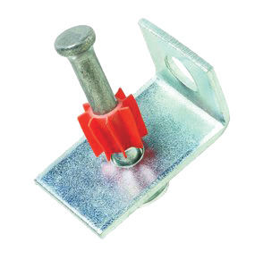 White Cap | Ceiling Clip W/7/8 Powerpoint Pin Itw