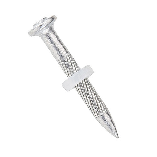 White Cap | 8Mm Hd Sprial Csi 1" Drive Pin .157 Shank Sold/Box Powers