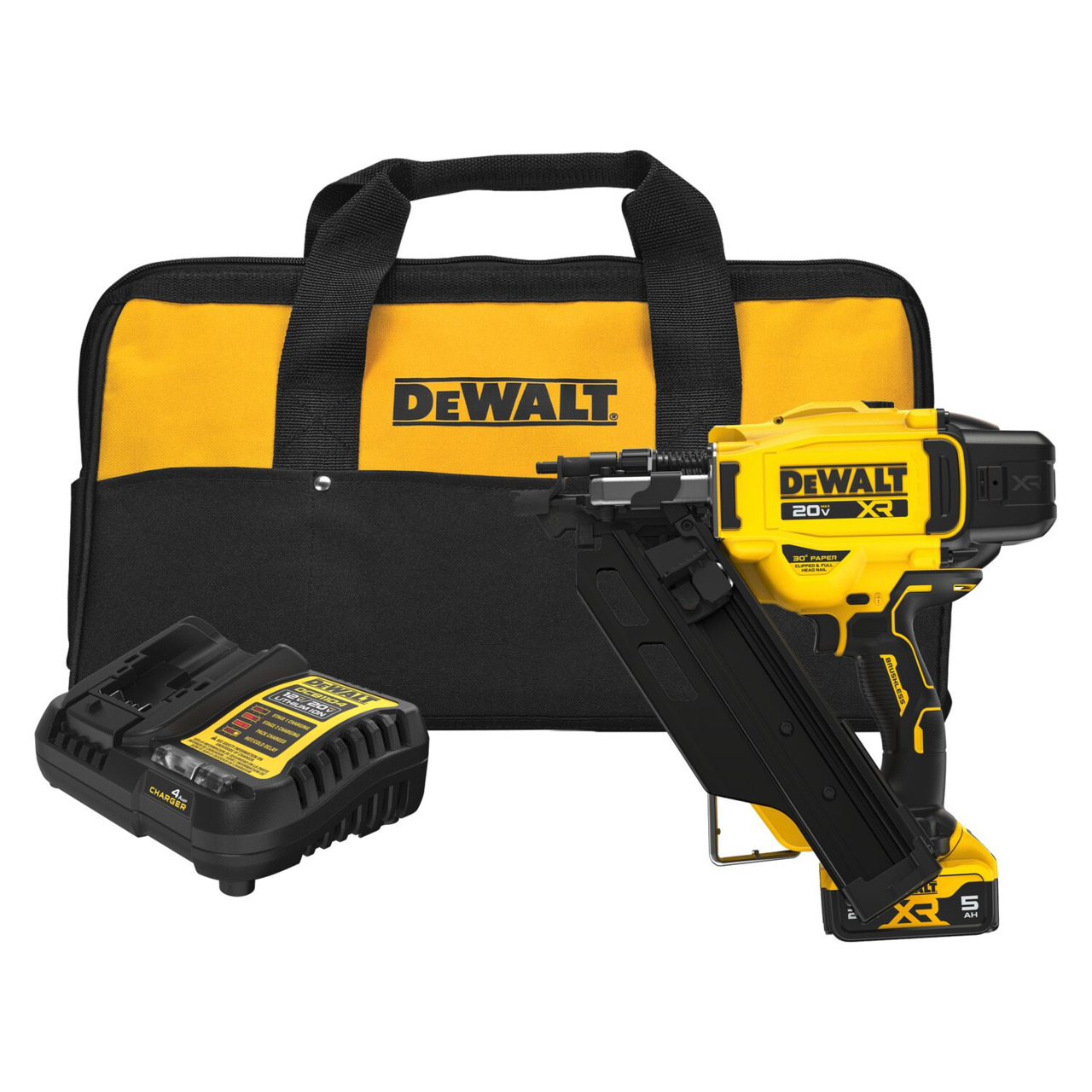White Cap | DeWalt 20V MAX Brushless Cordless 30 Degree Paper Tape ...