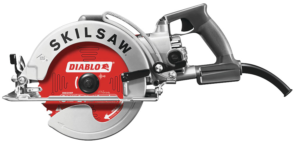 White Cap | Skilsaw 8-1/4" Aluminum Worm Drive Saw with Blade